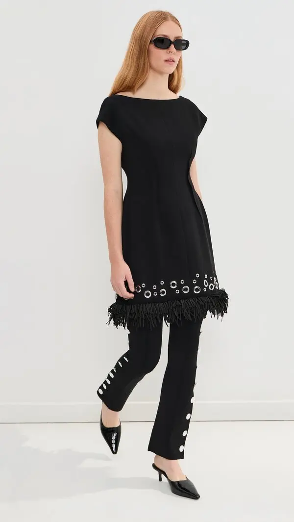 Proenza Schouler Martina Pants In Compact Stretch Viscose