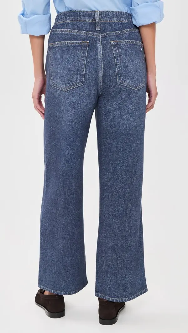 Rag & Bone Miramar Ankle Pull On Wide Leg Pants