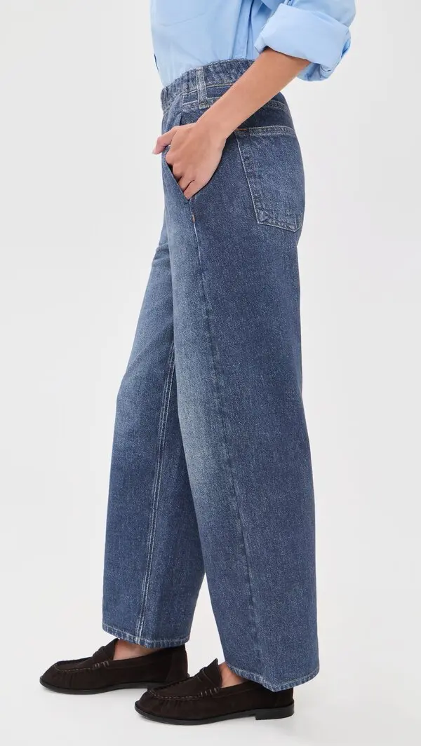 Rag & Bone Miramar Ankle Pull On Wide Leg Pants