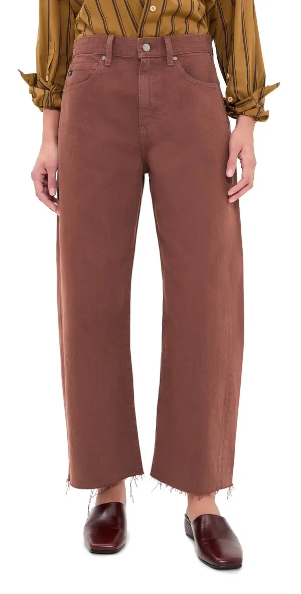 Ag Hattie Crop Barrel Jeans