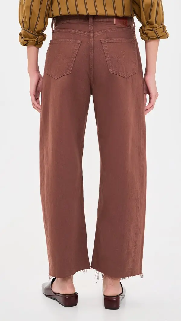 Ag Hattie Crop Barrel Jeans
