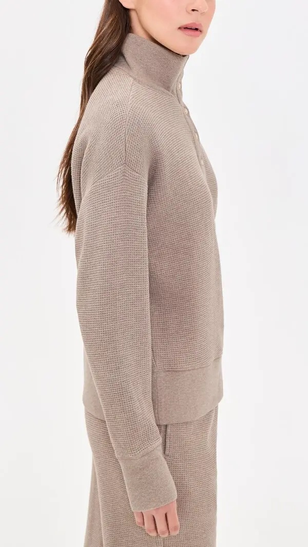 NEGATIVE Waffle Knit Pullover