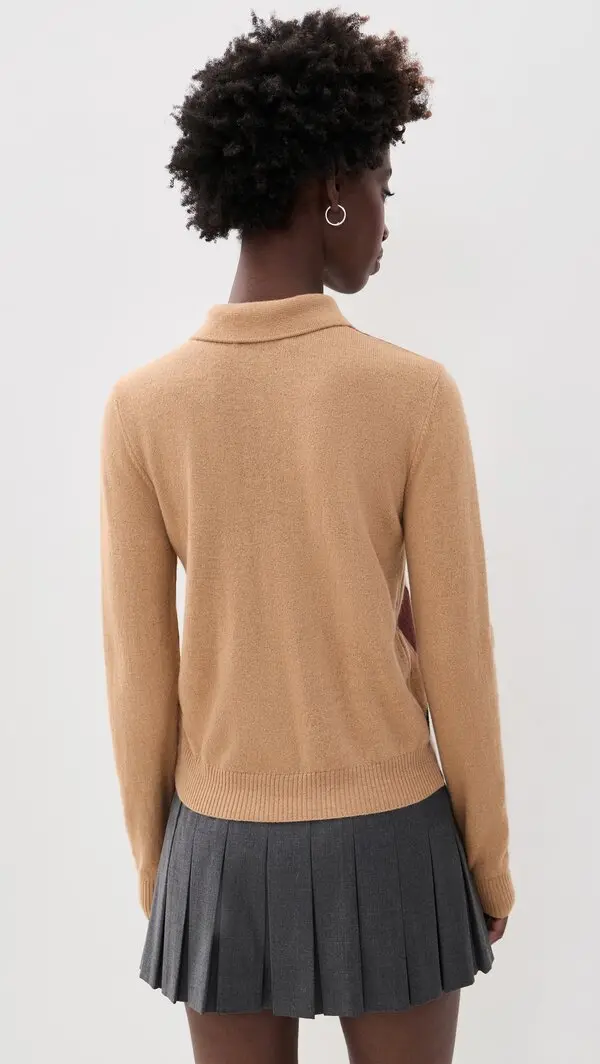 MSGM Argyle Sweater