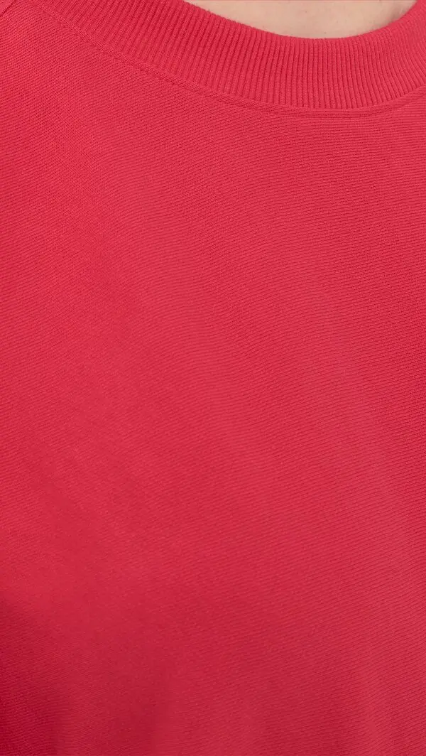 Tibi Lightweight Sweatshirting Crewneck