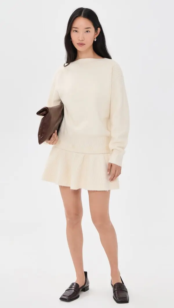 Source Unknown Corinth Peplum Sweater