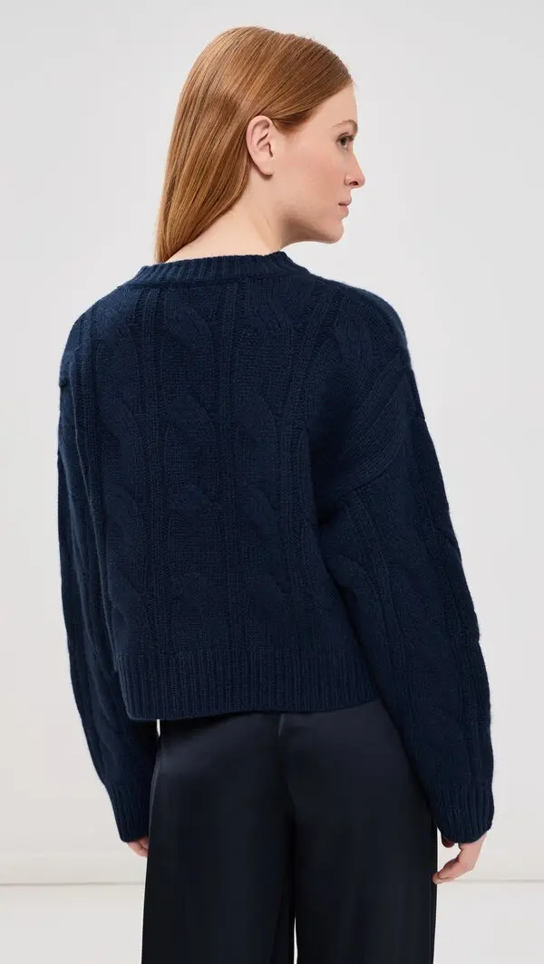 Sablyn Tristan Cashmere Crew Neck Pullover