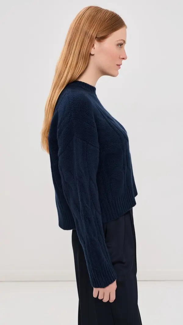 Sablyn Tristan Cashmere Crew Neck Pullover