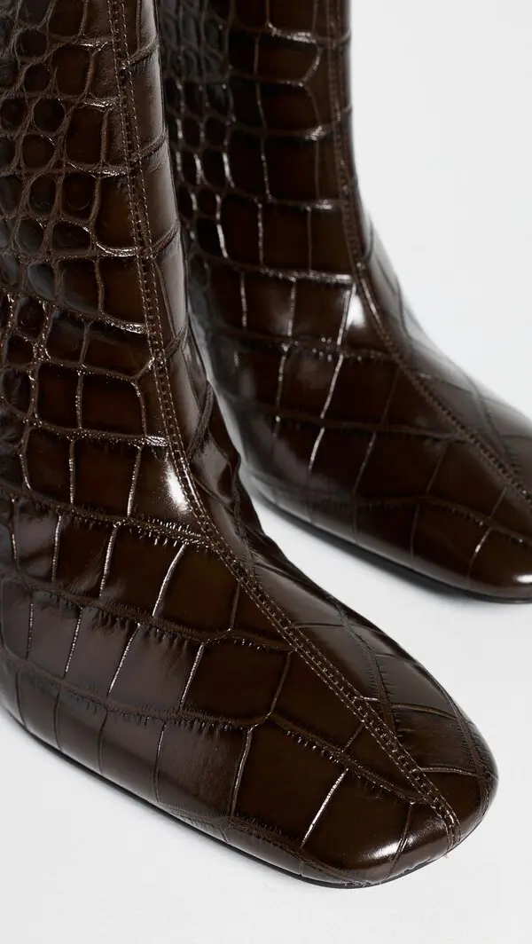 Stella McCartney Wide Cone Heel Booties