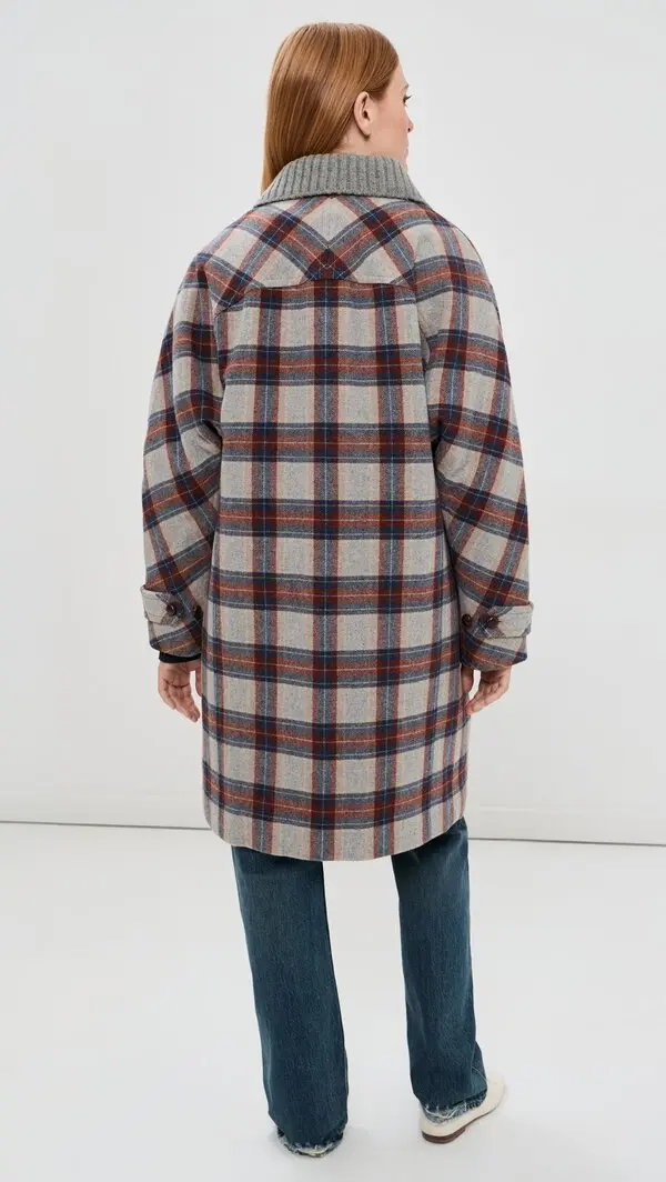 Veronica Beard Laurent Dickey Collared Coat