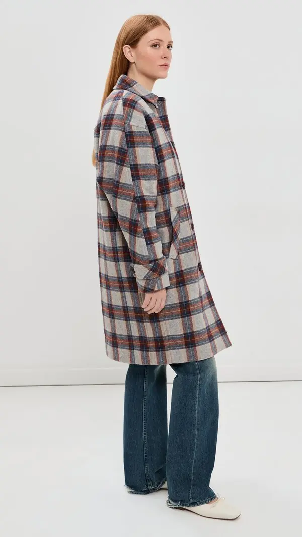 Veronica Beard Laurent Dickey Collared Coat
