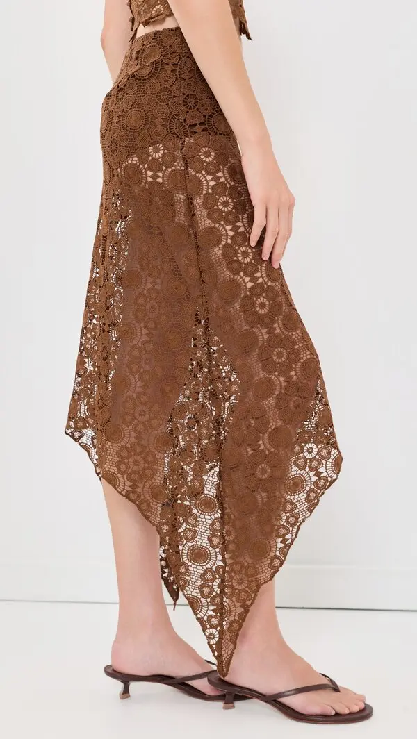 Lioness Trophy Midi Skirt