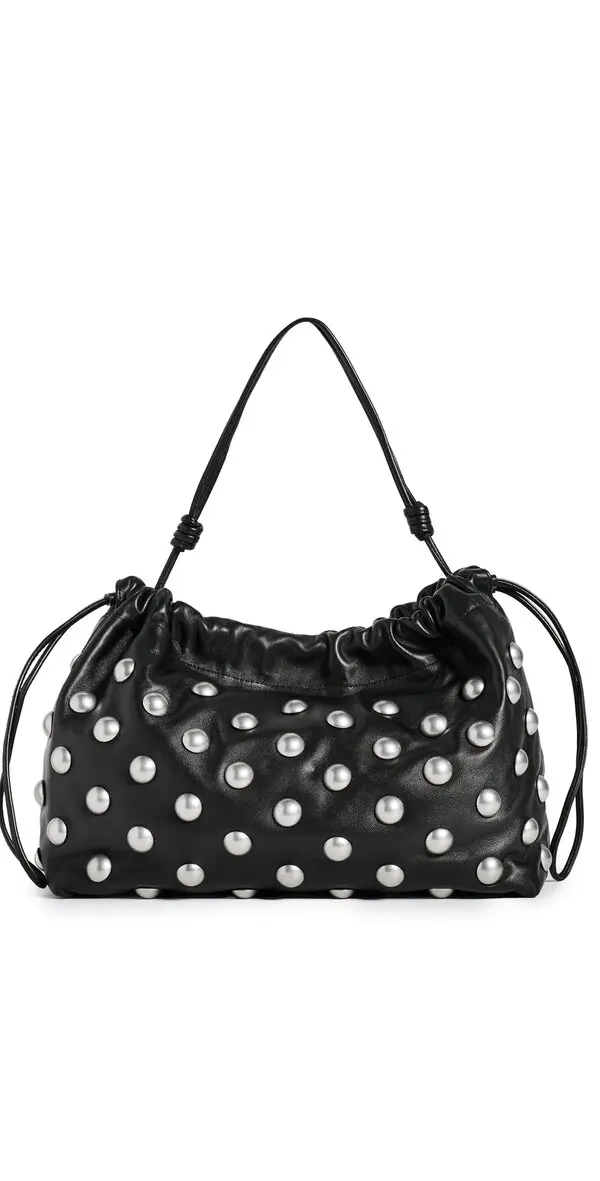 A.L.C. Arlo Studded Shoulder Bag - Black