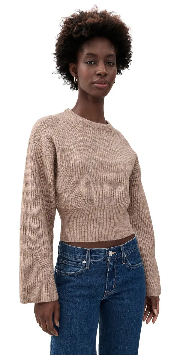 Good American The Chunky Knit Sweater