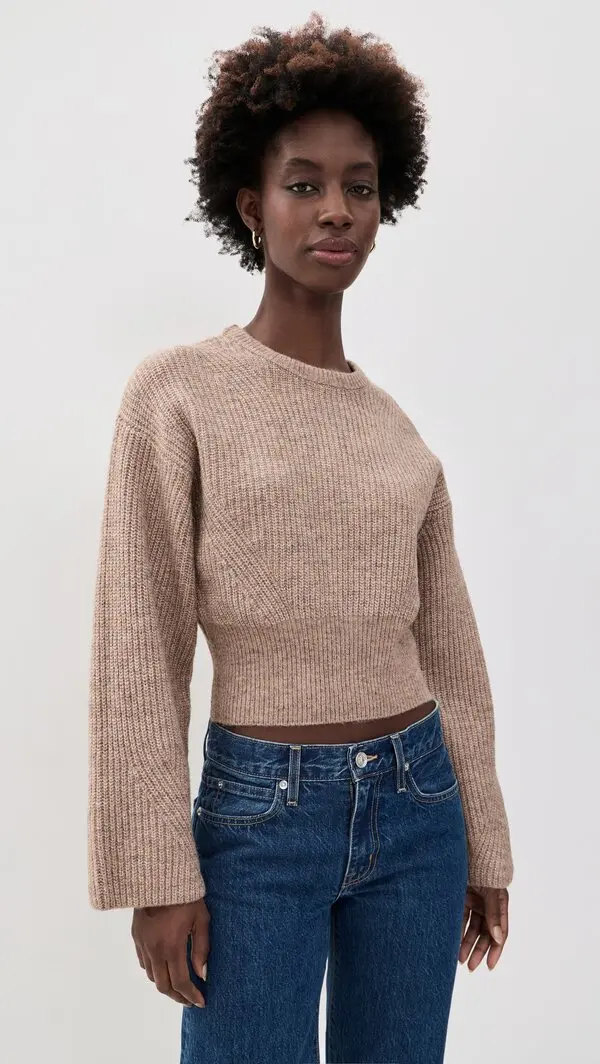 Good American The Chunky Knit Sweater