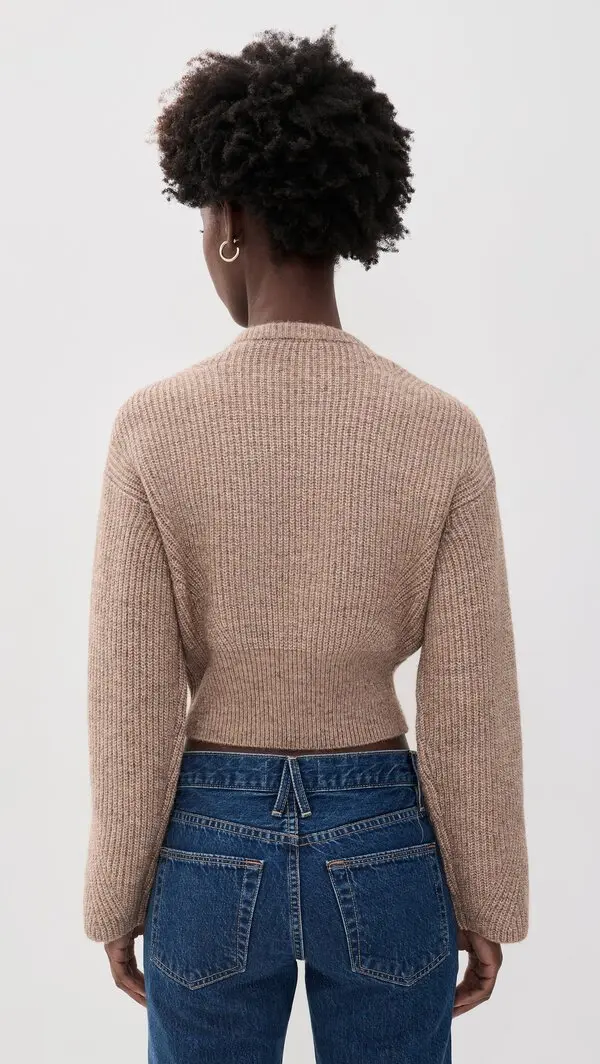 Good American The Chunky Knit Sweater