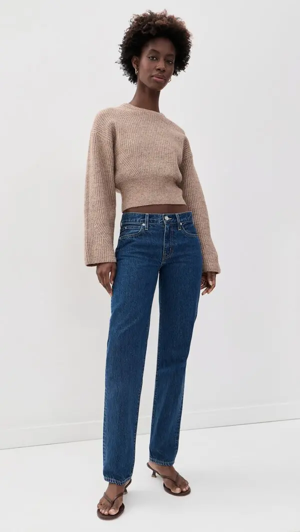 Good American The Chunky Knit Sweater