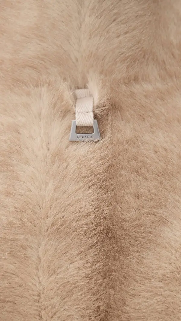 Apparis Blair Shaved Faux Mink Coat