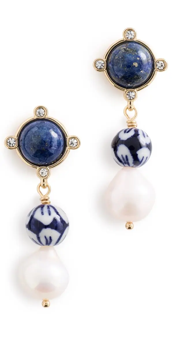 Mignonne Gavigan Clara Earrings - Blues