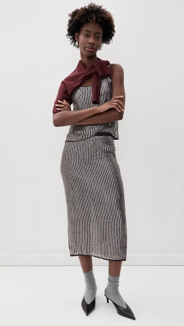 Rag & Bone Lili Sequined Skirt