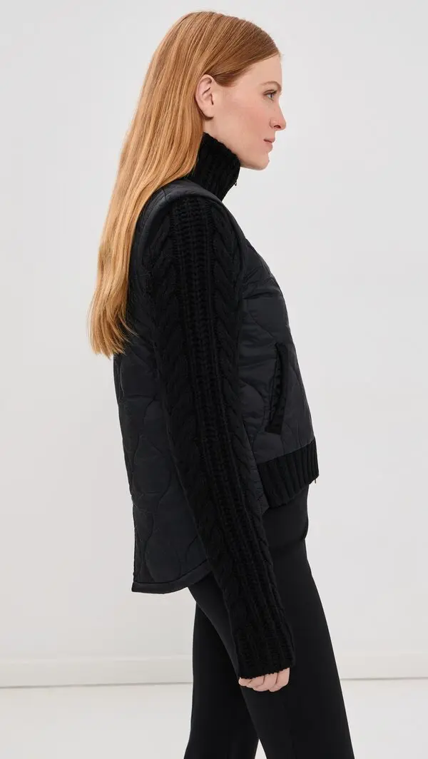 Veronica Beard Patra Mixed Media Jacket