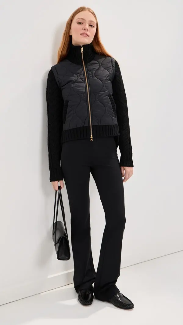 Veronica Beard Patra Mixed Media Jacket