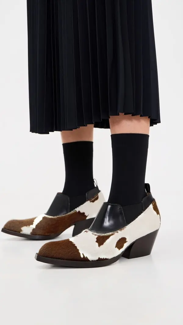 Marni Cow Print Boots