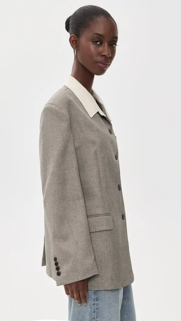 Source Unknown Suki Collar Blazer