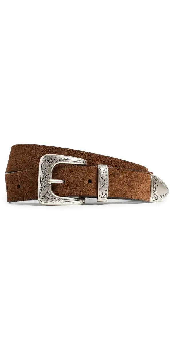 Anderson's Narrow Casual Nubuck Belt