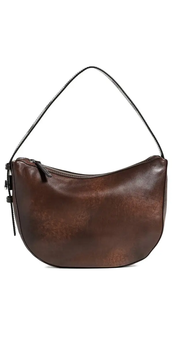Staud Levi Bag - Espresso Distressed