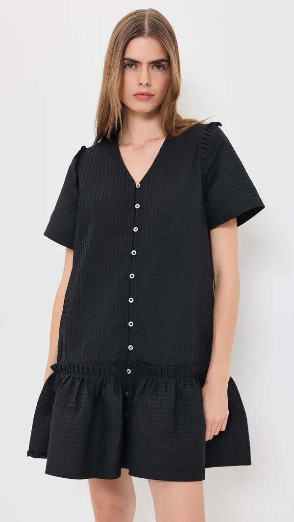 Sea Roni Solid Mini Dress