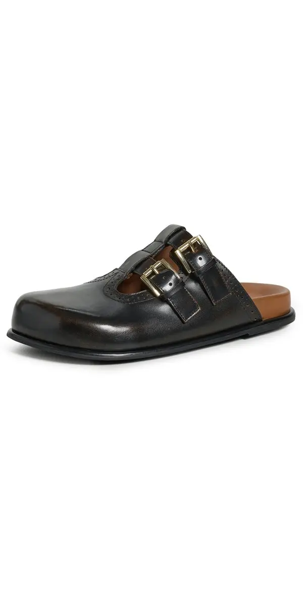 Free People Shoreditch Buckle Mules