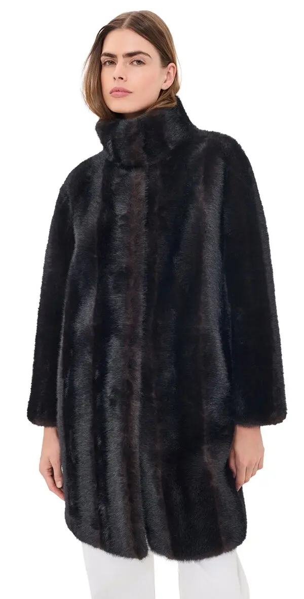 Apparis Blair Shaved Mink Coat