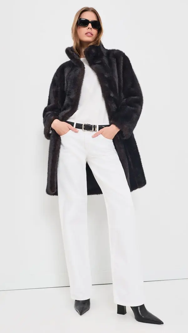 Apparis Blair Shaved Mink Coat