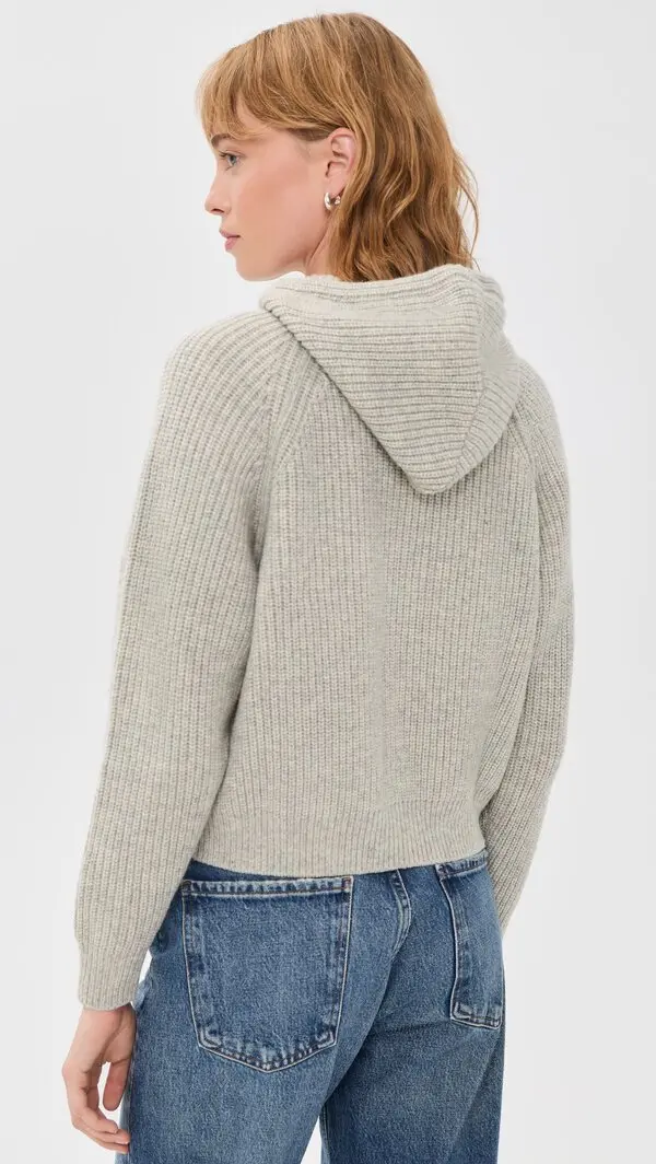 DUNST Hooded Knit Cardigan