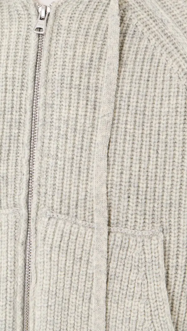 DUNST Hooded Knit Cardigan