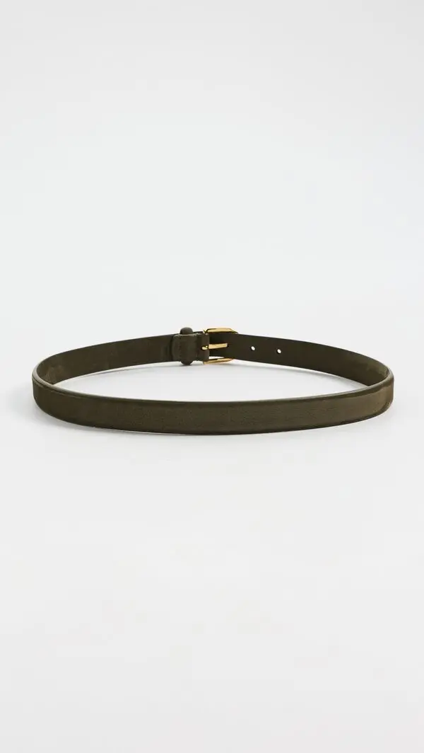 Anderson's Slim Nubuck Leather Belt