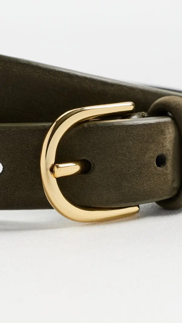 Anderson's Slim Nubuck Leather Belt