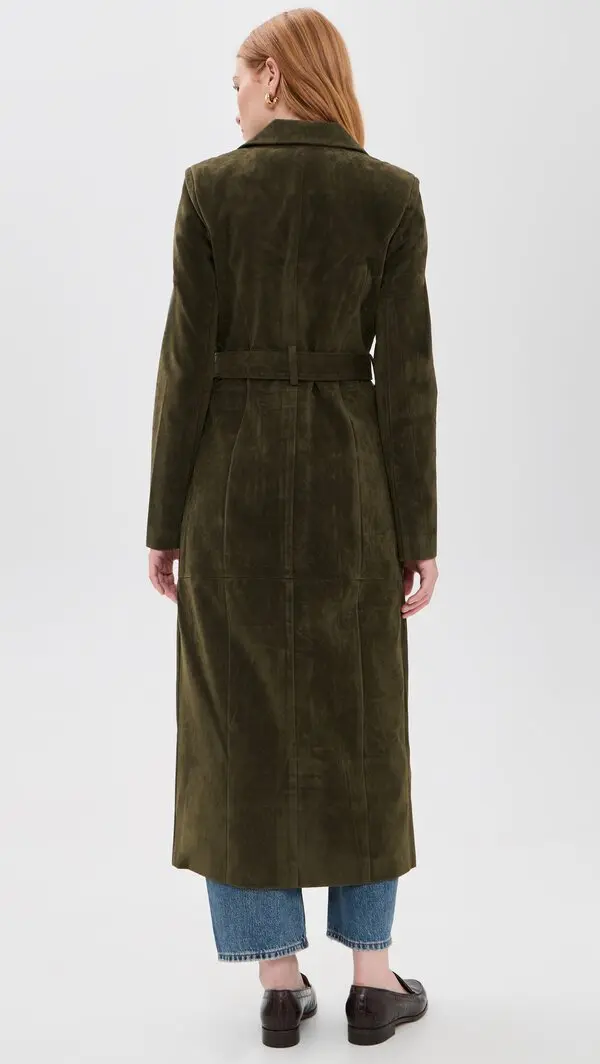 Joe's Jeans The Faux Suede Long Coat