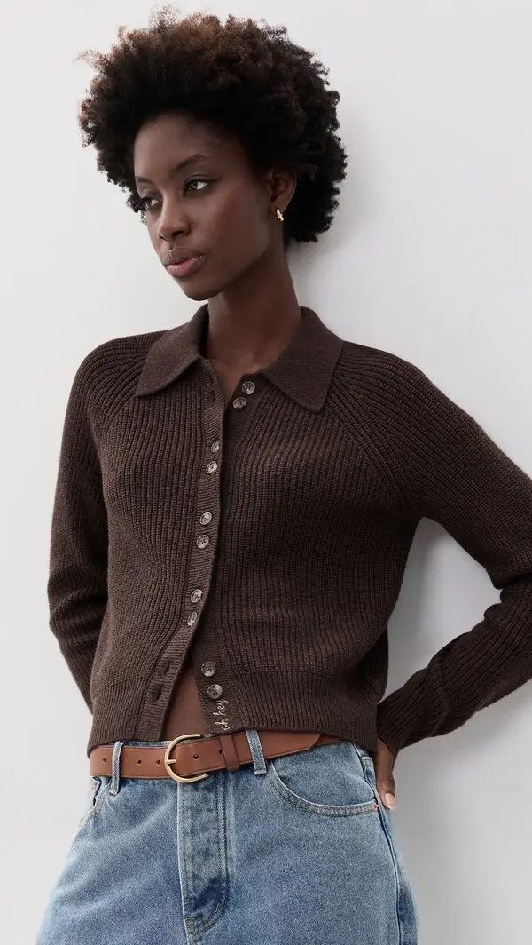 Marine Layer Robin Collared Knit Cardigan