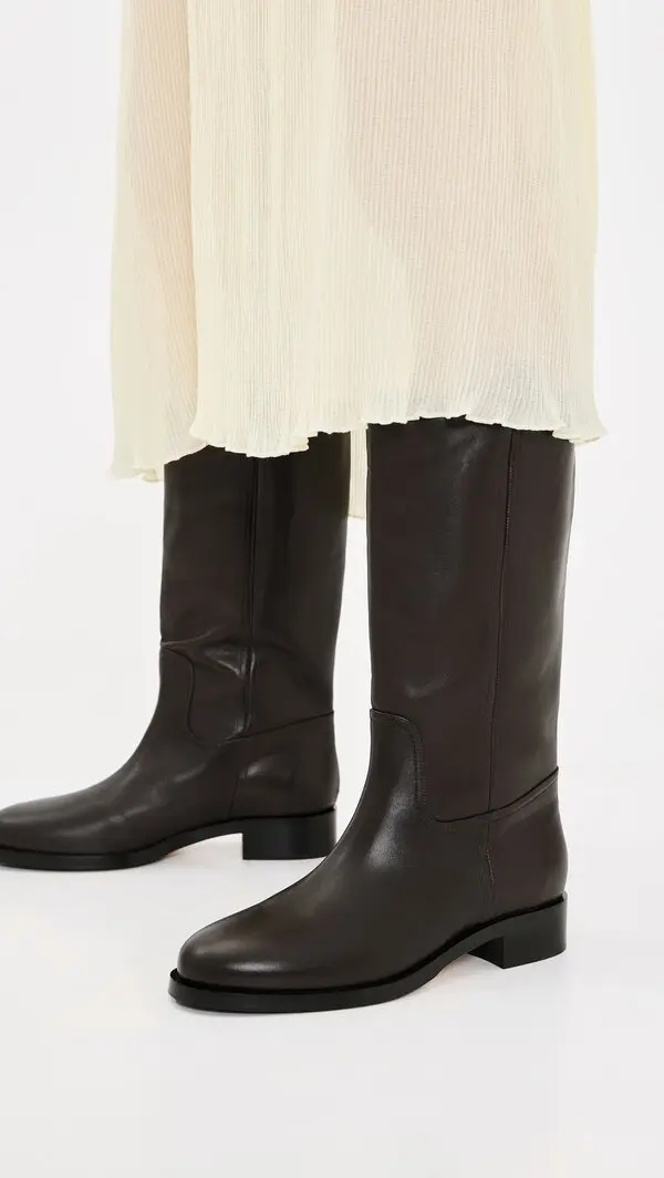 AeydĒ Theo Leather Knee-high Boots