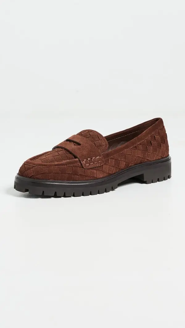 LOEFFLER RANDALL Rina Lug Sole Loafers