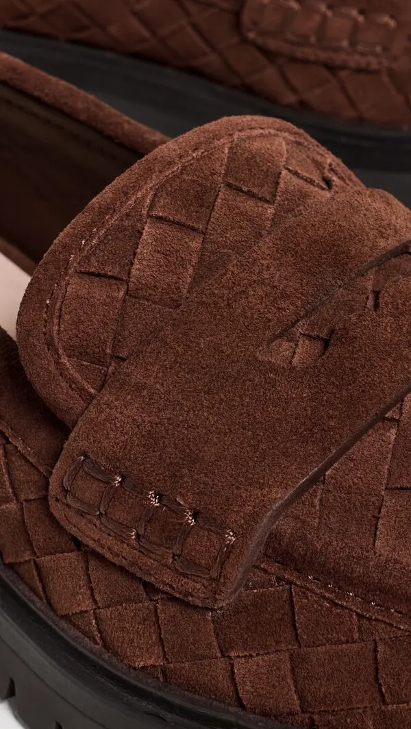 LOEFFLER RANDALL Rina Lug Sole Loafers