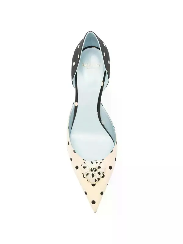 Valentino Garavani Coeur Royal Pumps - Neutrals