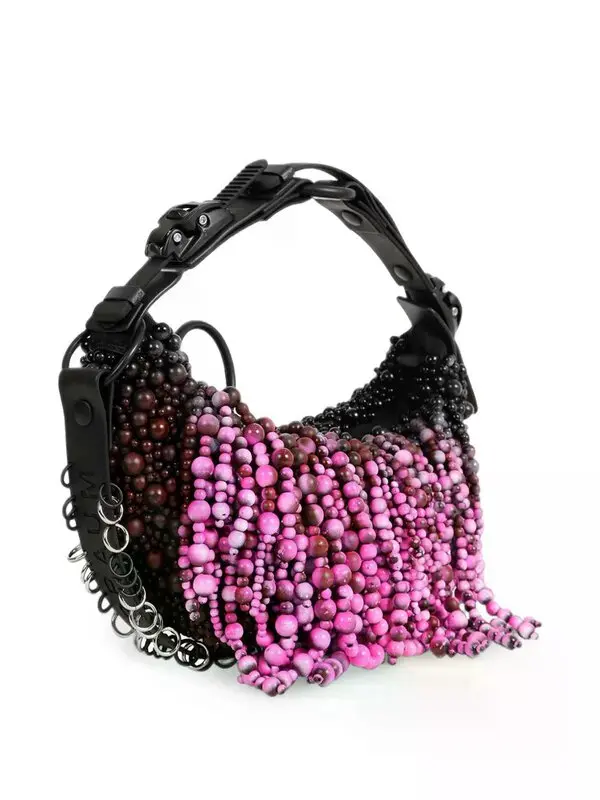 INNERRAUM Beaded Fringe Tote Bag
