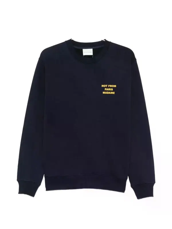Drole De Monsieur Not From Paris Madame Sweater