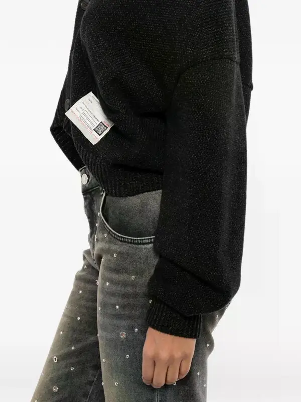 Mihara Yasuhiro Layered Knit Cardigan