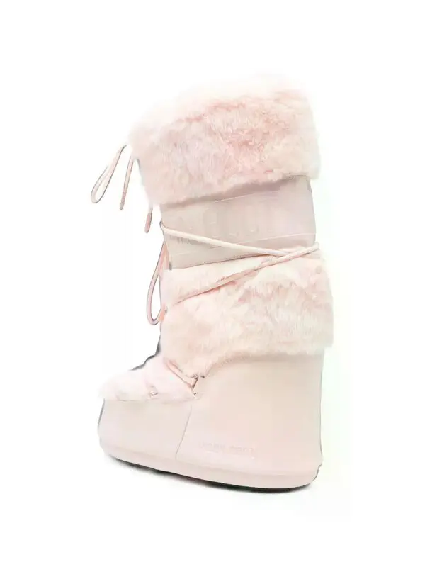 Moon Boot Faux-fur Lace-up Boots