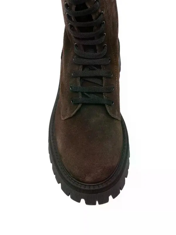 GISEL B Suede Lace-up Boots
