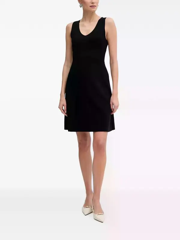 MORGAN Check-pattern Mini Dress