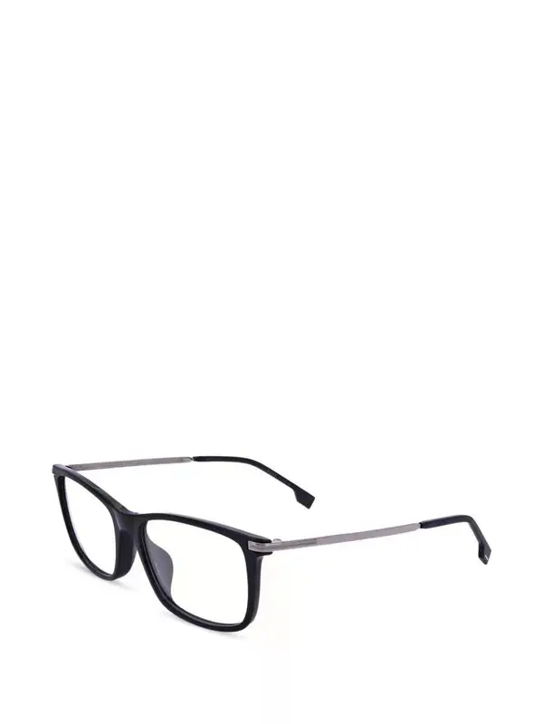 BOSS Square Frame Eyeglasses - Black